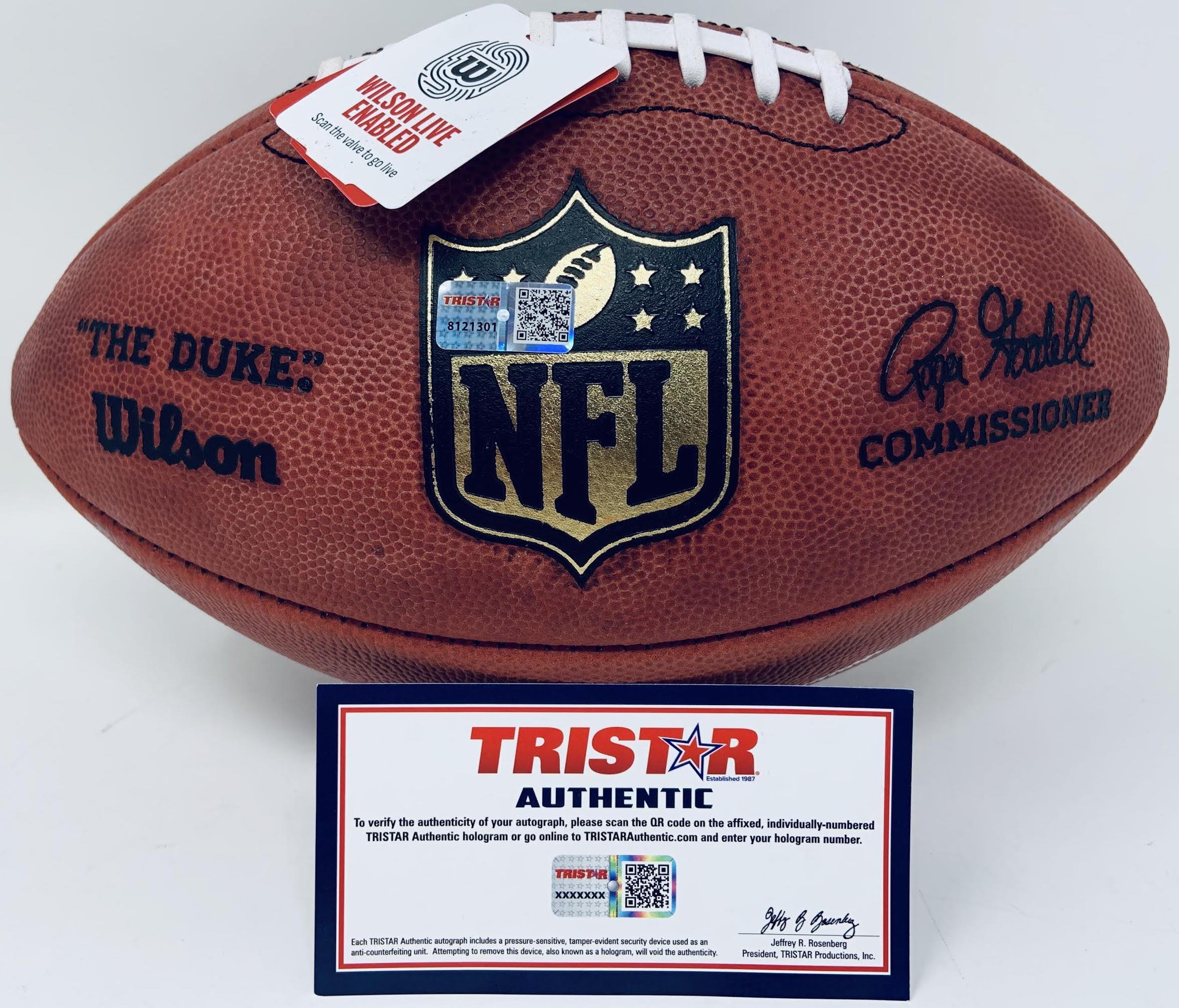 Jimmy Garoppolo Signed Official "The Duke" NFL Logo Game Ball Football ...