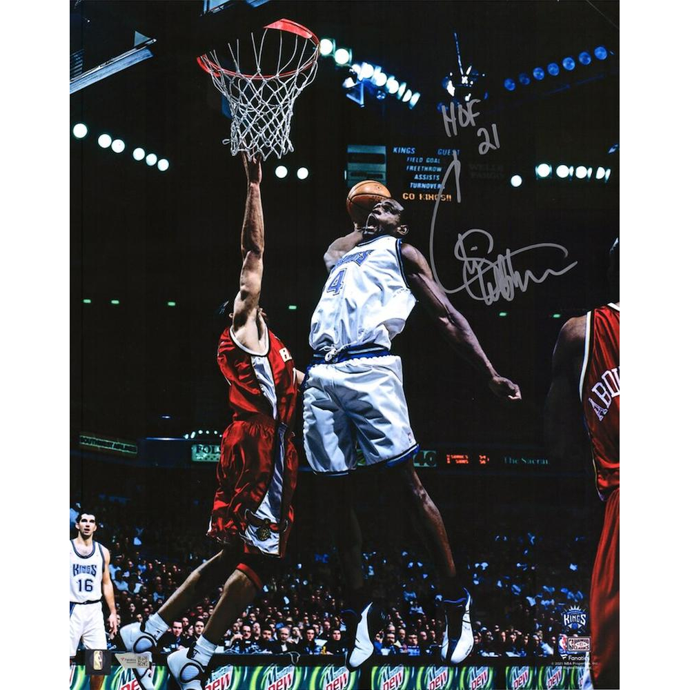 Chris Webber Signed Kings 16x20 Photo Inscribed "HOF 21" (Fanatics ...