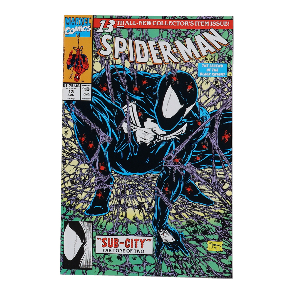 1990 "Spider-Man: Torment" Black Knight Edition Issue #1 Marvel Comic ...