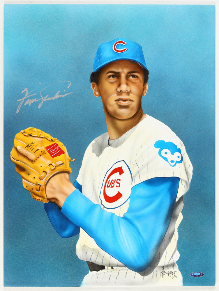 Fergie Jenkins & Gary Longordo Signed "Cubs" Print on Board By Gary ...