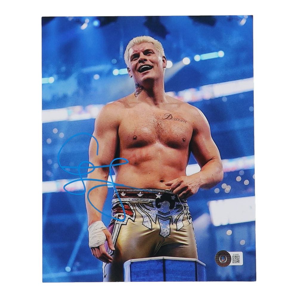 Cody Rhodes Signed WWE 8x10 Photo (Beckett) | Pristine Auction