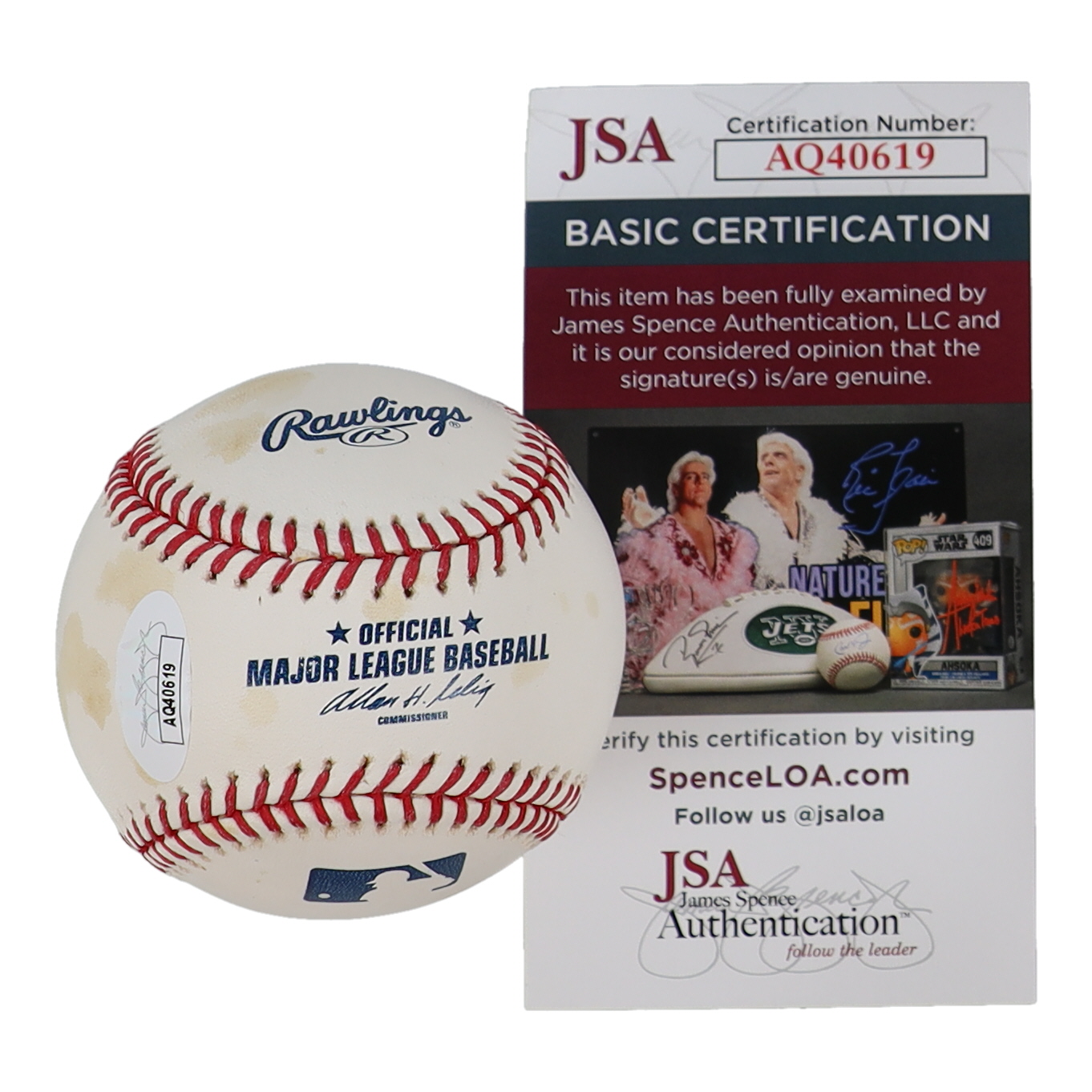 Frank Howard Signed OML Baseball Inscribed "68/70 A.L. HR 'Champ'" (JSA ...