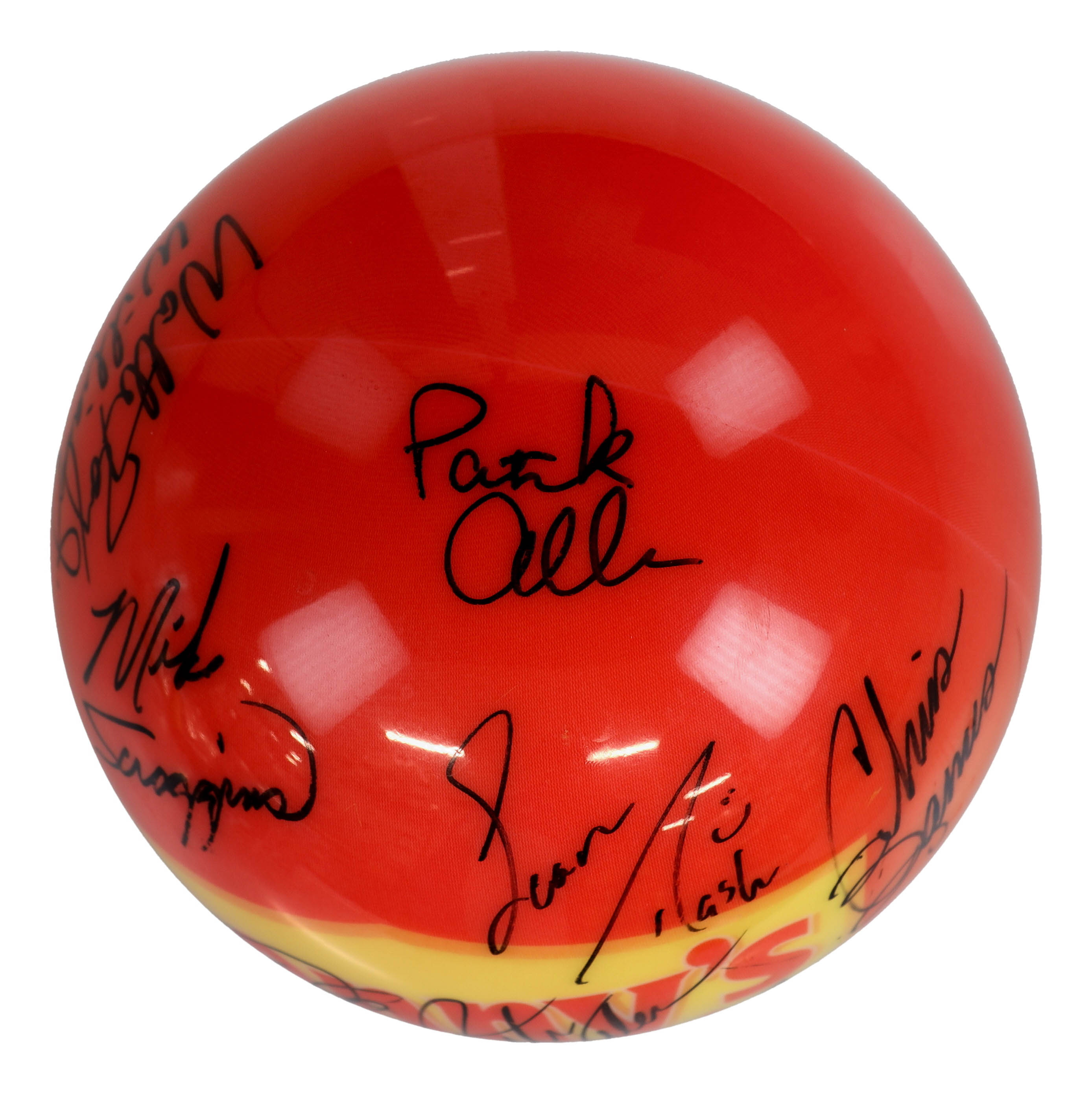 Bowling Legends Full-Sized Bowling Ball Signed by (11) with Walter Ray ...