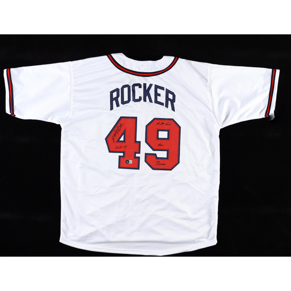 John Rocker Signed Jersey Inscribed "F*** NY" & "Mets Fans Are P ...