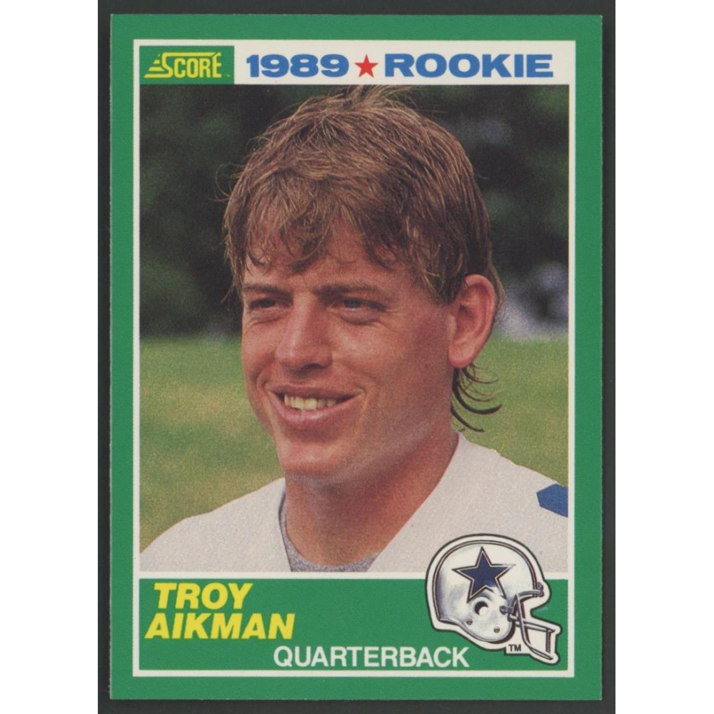 Troy Aikman 1989 Score #270 RC | Pristine Auction