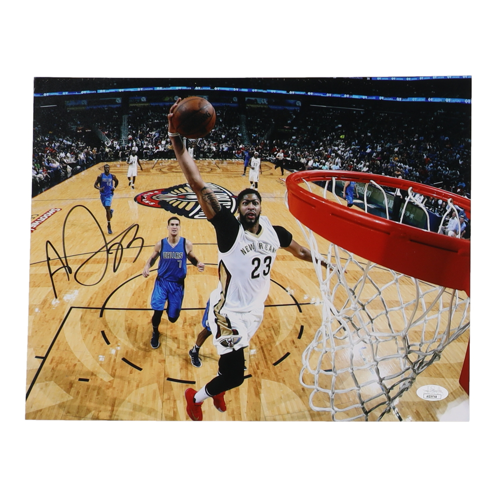Anthony Davis Signed Pelicans 11x14 Photo (JSA) | Pristine Auction