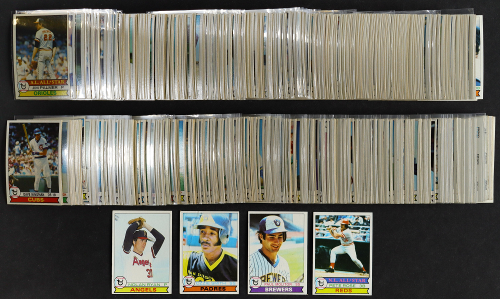 1979 Topps Baseball Complete Set of (726) Cards with Paul Molitor #24 ...