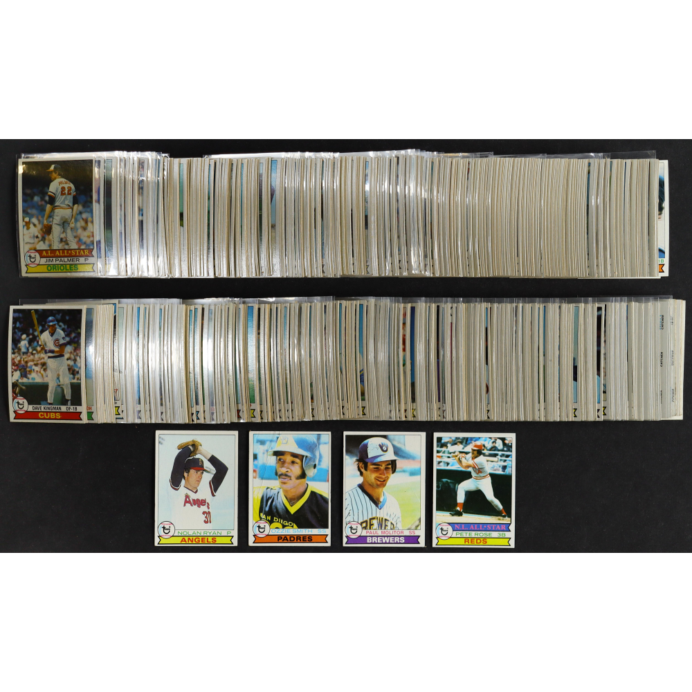 1979 Topps Baseball Complete Set Of (726) Cards With Paul Molitor #24 