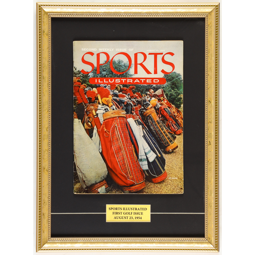 1954 Vintage Sports Illustrated Second Issue Custom Framed Magazine ...