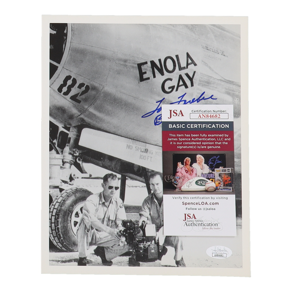 Tom Ferebee Signed 8x10 Photo Inscribed "Bombadier" (JSA) | Pristine ...