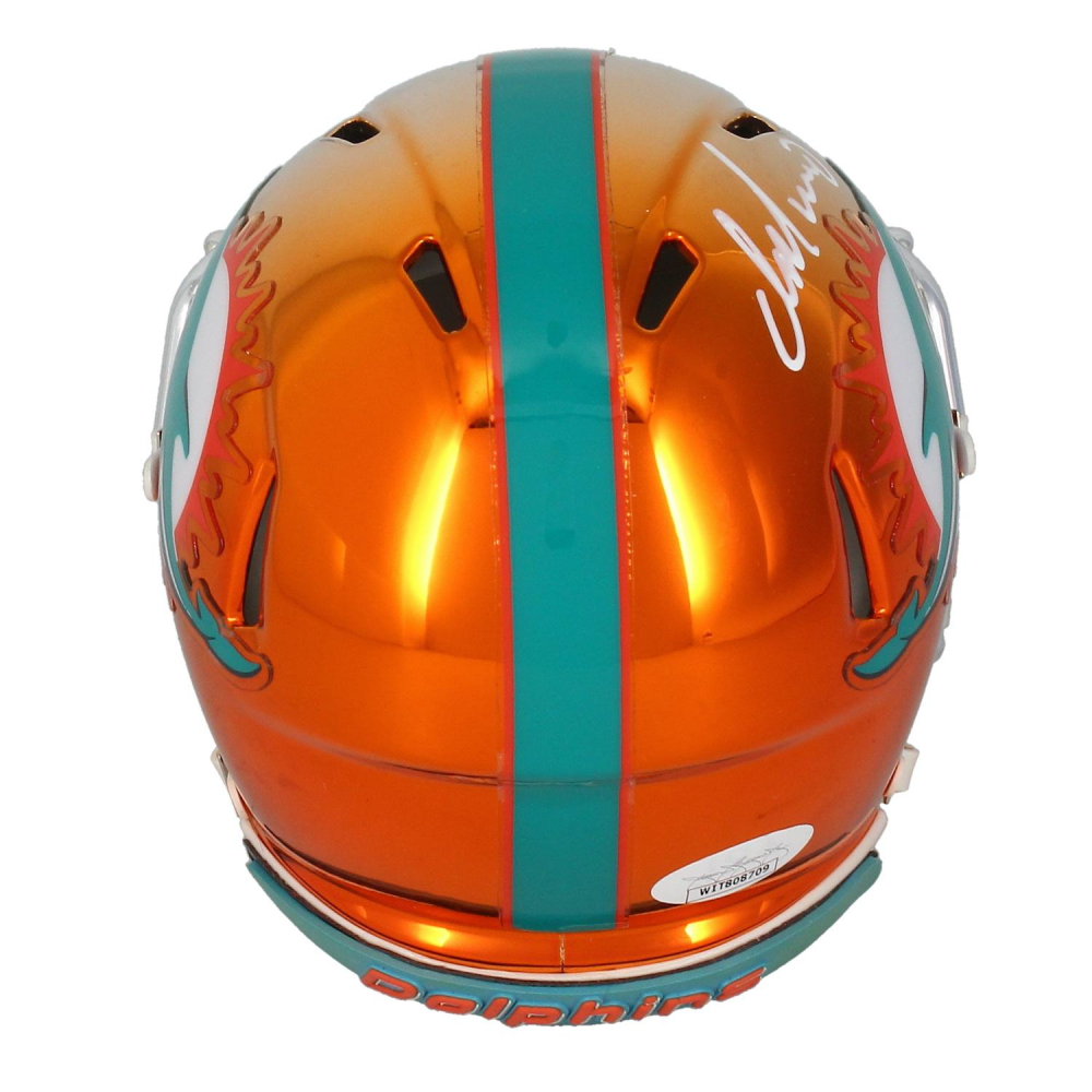 Dan Marino Signed Dolphins Chrome Speed Mini Helmet (JSA) | Pristine ...