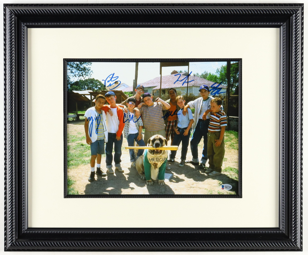 "The Sandlot" Custom Framed Photo Cast-Signed by (6) with Shane ...