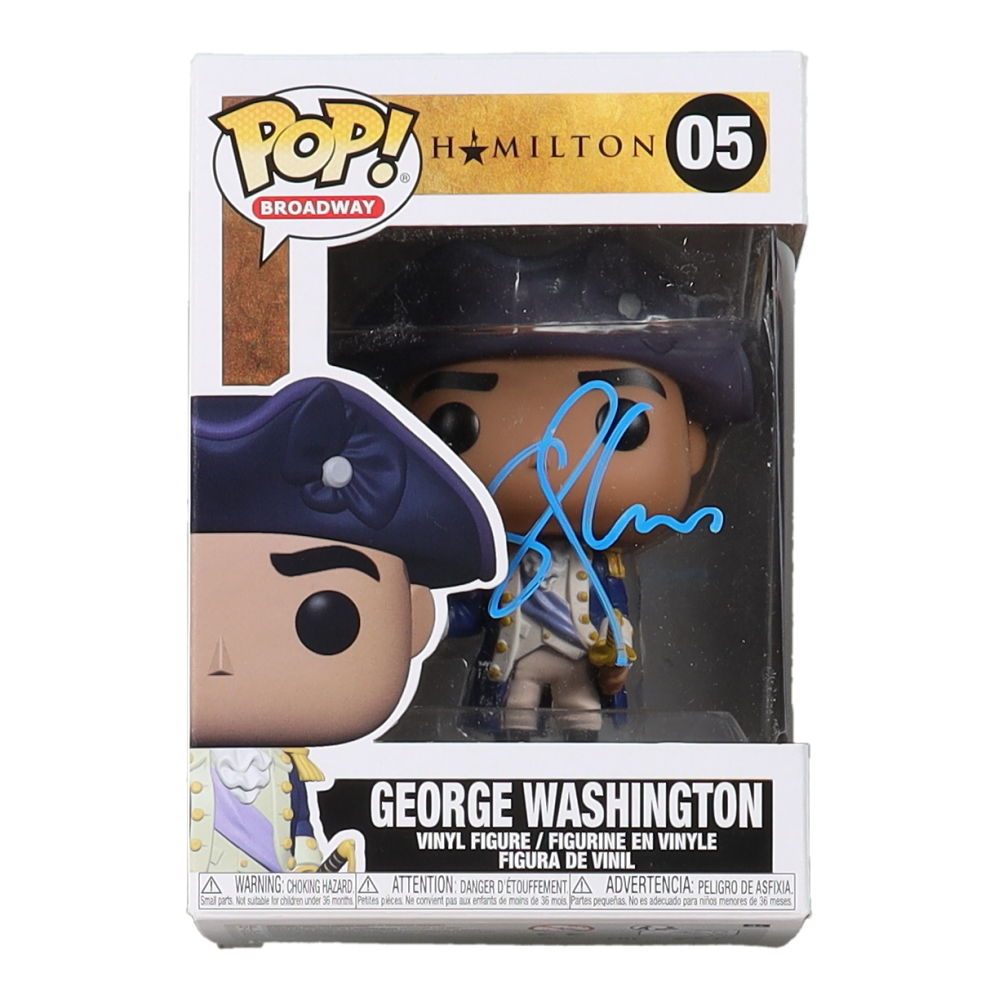Christopher Jackson Signed "Hamilton" #05 George Washington Funko Pop ...
