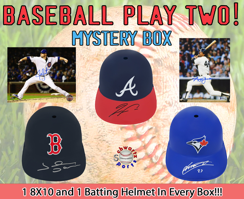Baseball PLAY TWO! Autographed Mystery Box – Series 3 (Limited to 125 ...