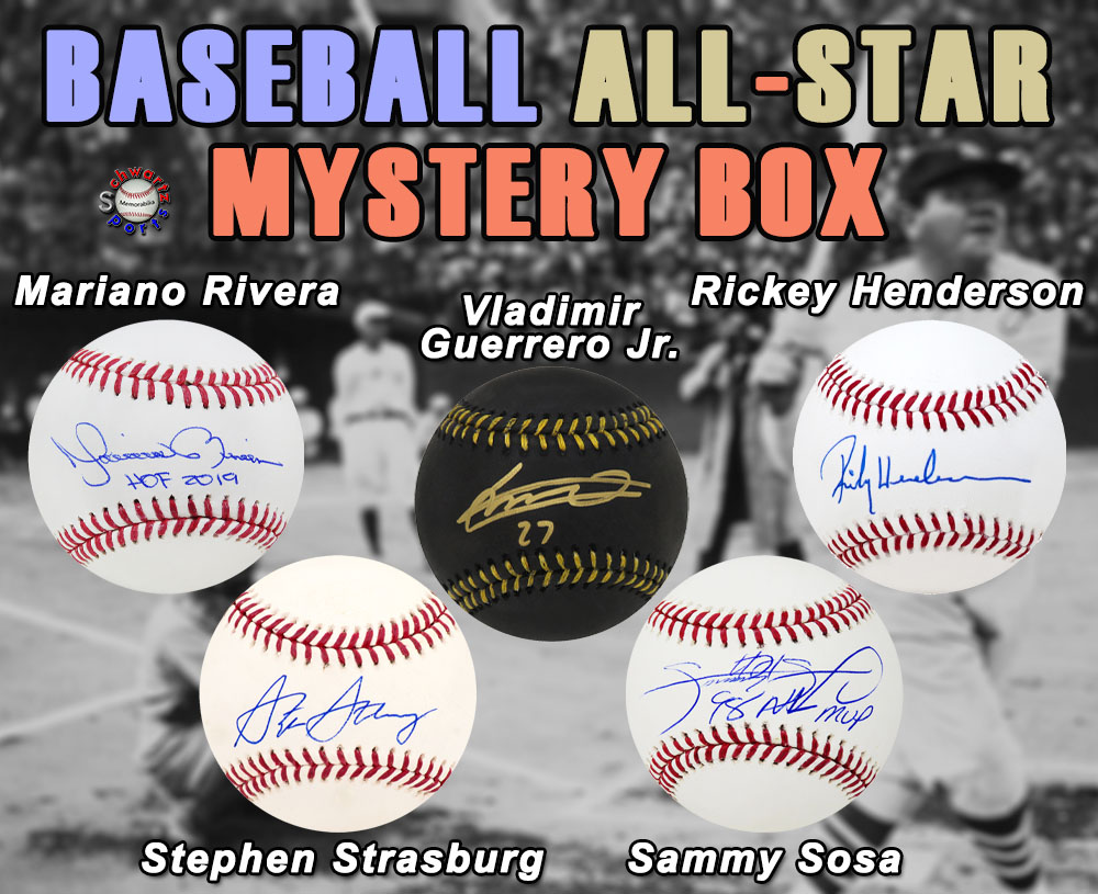 Baseball All Stars Signed Baseball Mystery Box - Series 11 (Limited to ...