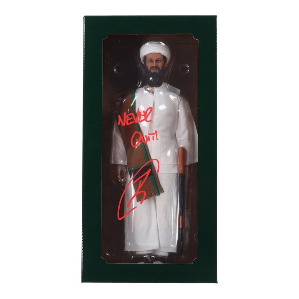 Robert O'Neill LE Signed Osama Bin Laden 1:6 Scale 12" Figure Inscribed ...