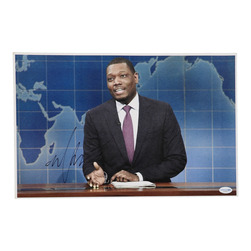 Michael Che Signed "Saturday Night Live" 11x17 Photo (AutographCOA ...