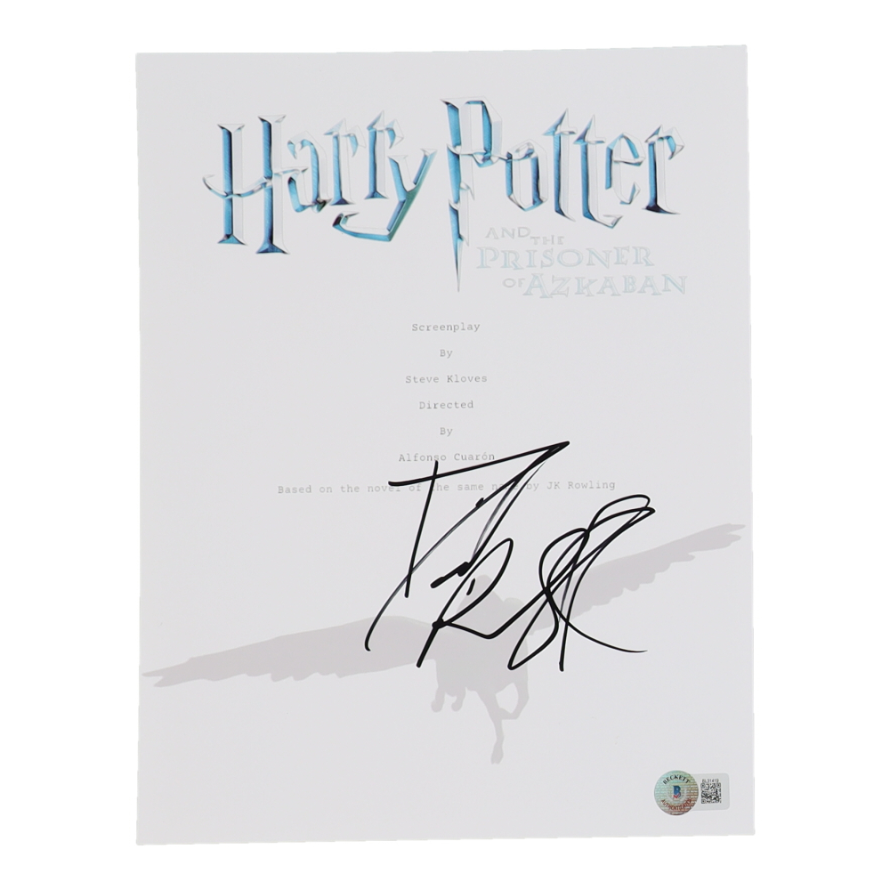 Daniel Radcliffe Signed "Harry Potter and The Prisoner Of Azkaban ...