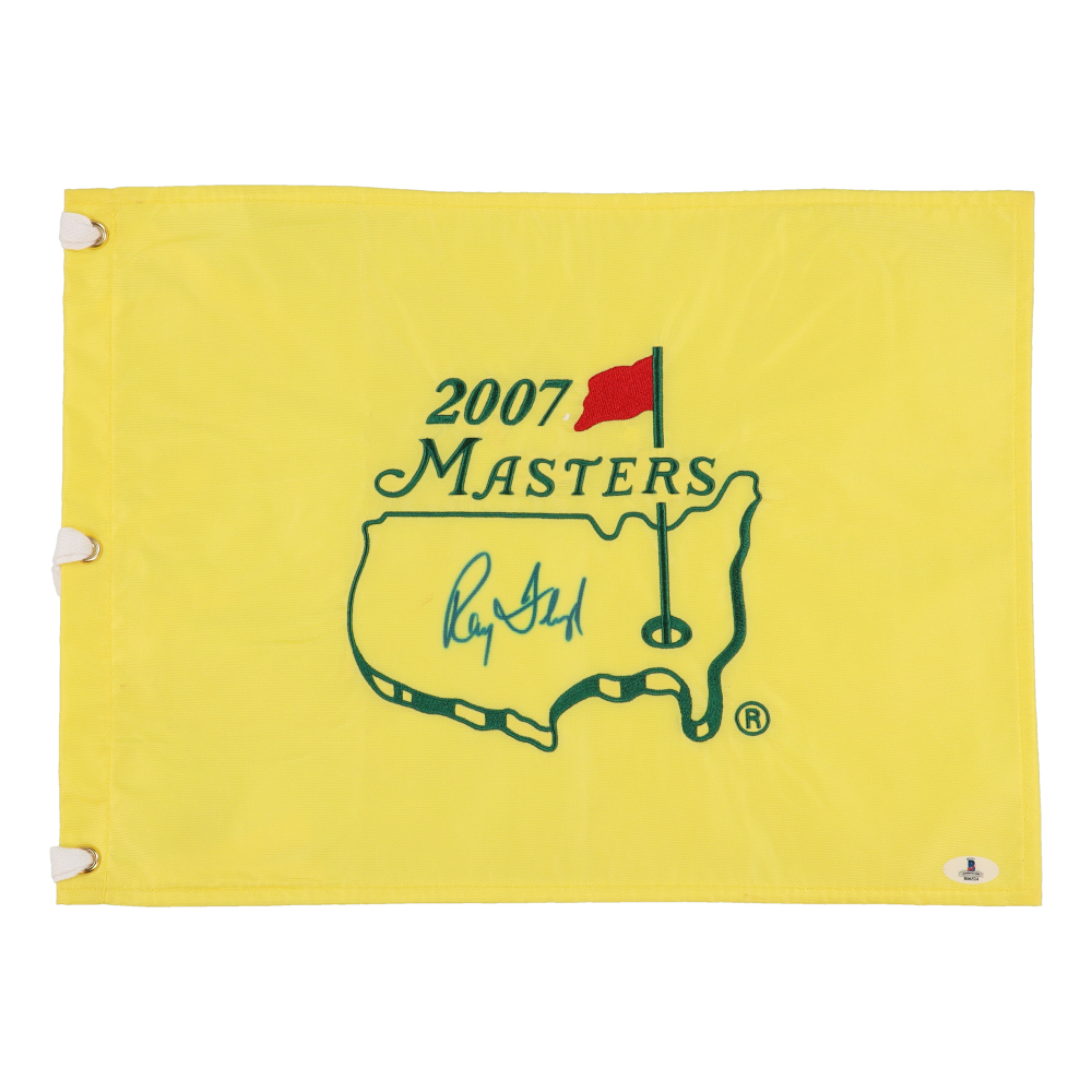 Raymond Floyd Signed 2007 The Masters Golf Pin Flag (Beckett ...