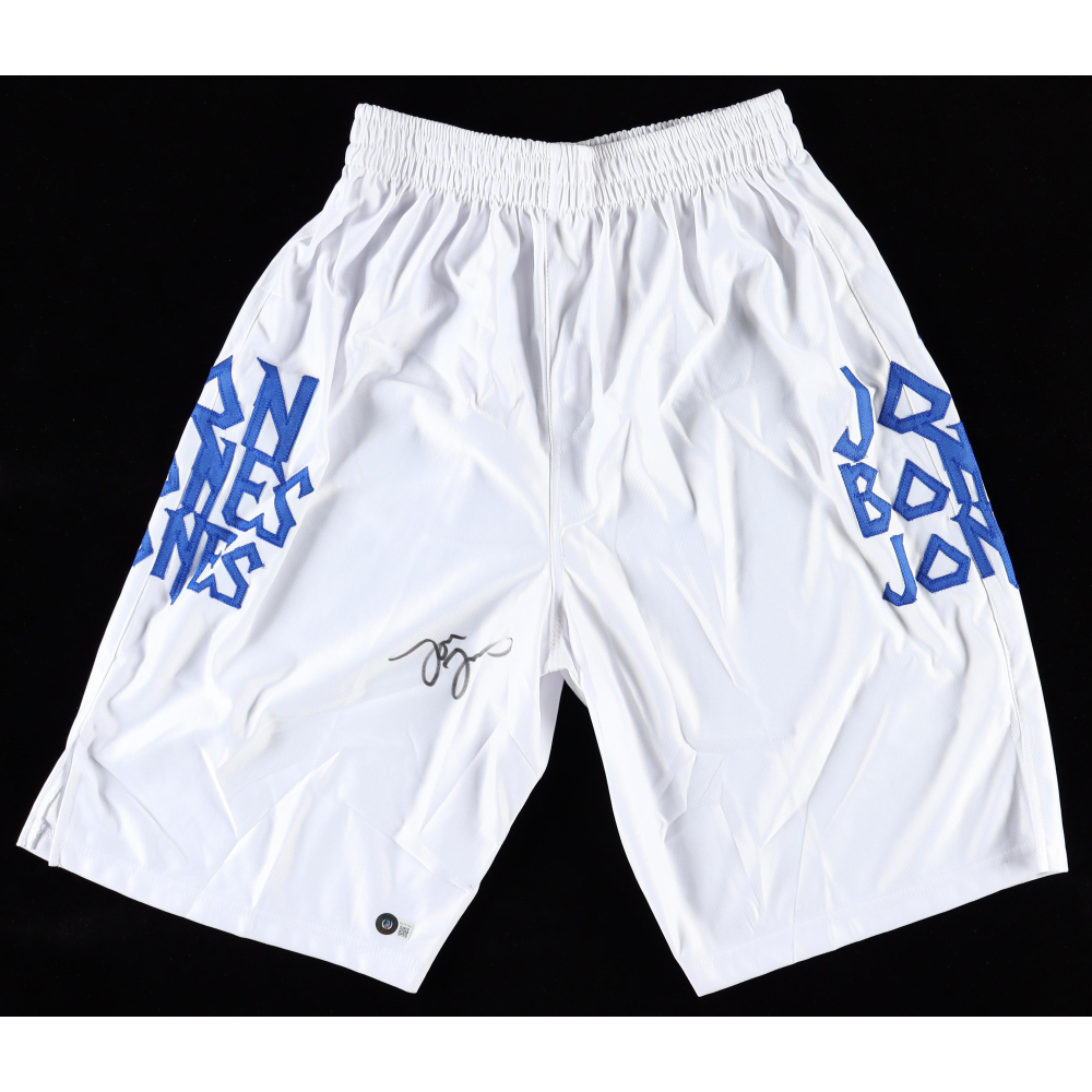 Jon "Bones" Jones Signed Trunks (Beckett) | Pristine Auction