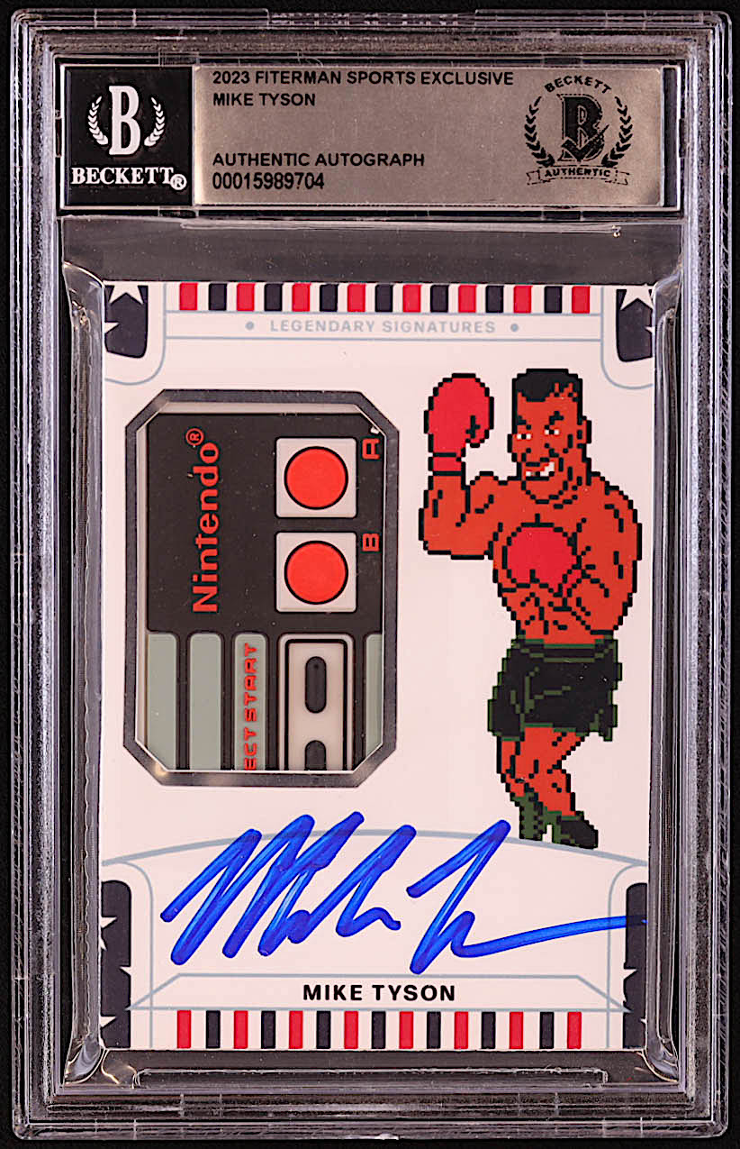 Mike Tyson Signed 2023 Fiterman Sports Exclusive #1 (BGS) | Pristine ...