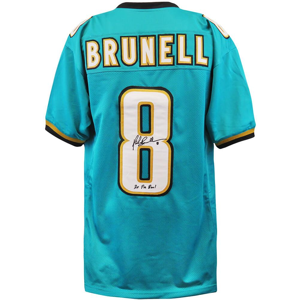 Mark Brunell Signed Jersey Inscribed "3x Pro Bowl" (Schwartz ...