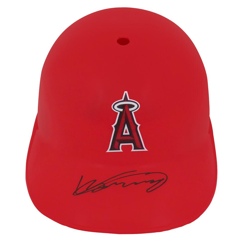 Vladimir Guerrero Sr. Signed Angels Full-Size Batting Helmet (Schwartz ...