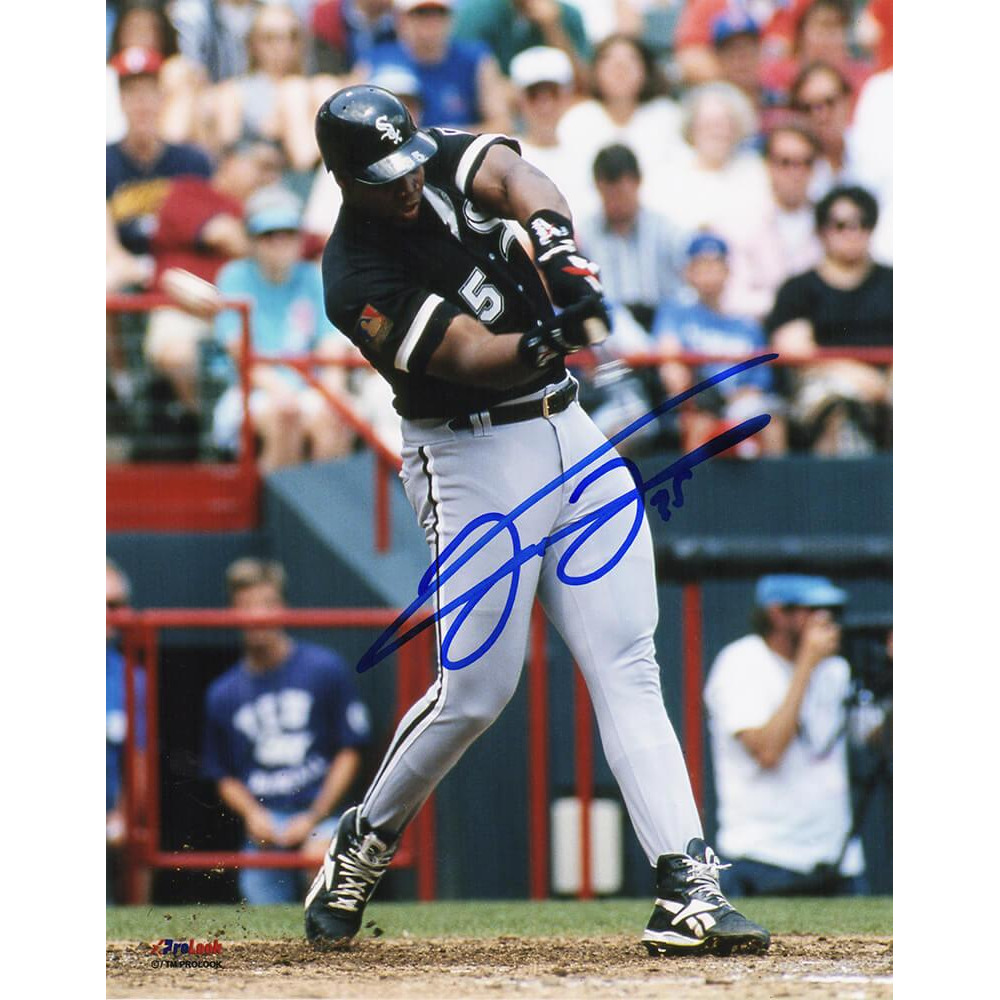 Frank Thomas Signed White Sox 8x10 Photo (Schwartz) | Pristine Auction