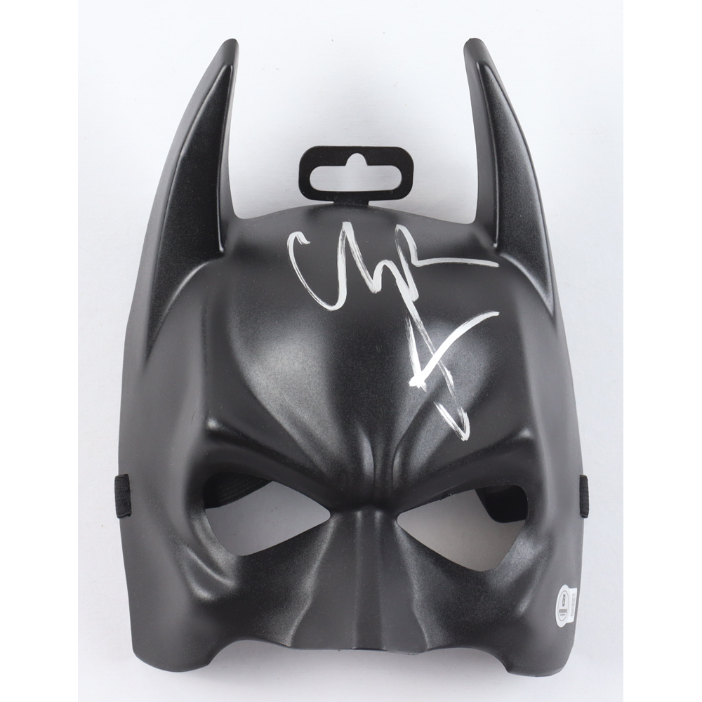 Christian Bale Signed "Batman" Mask (Beckett) | Pristine Auction