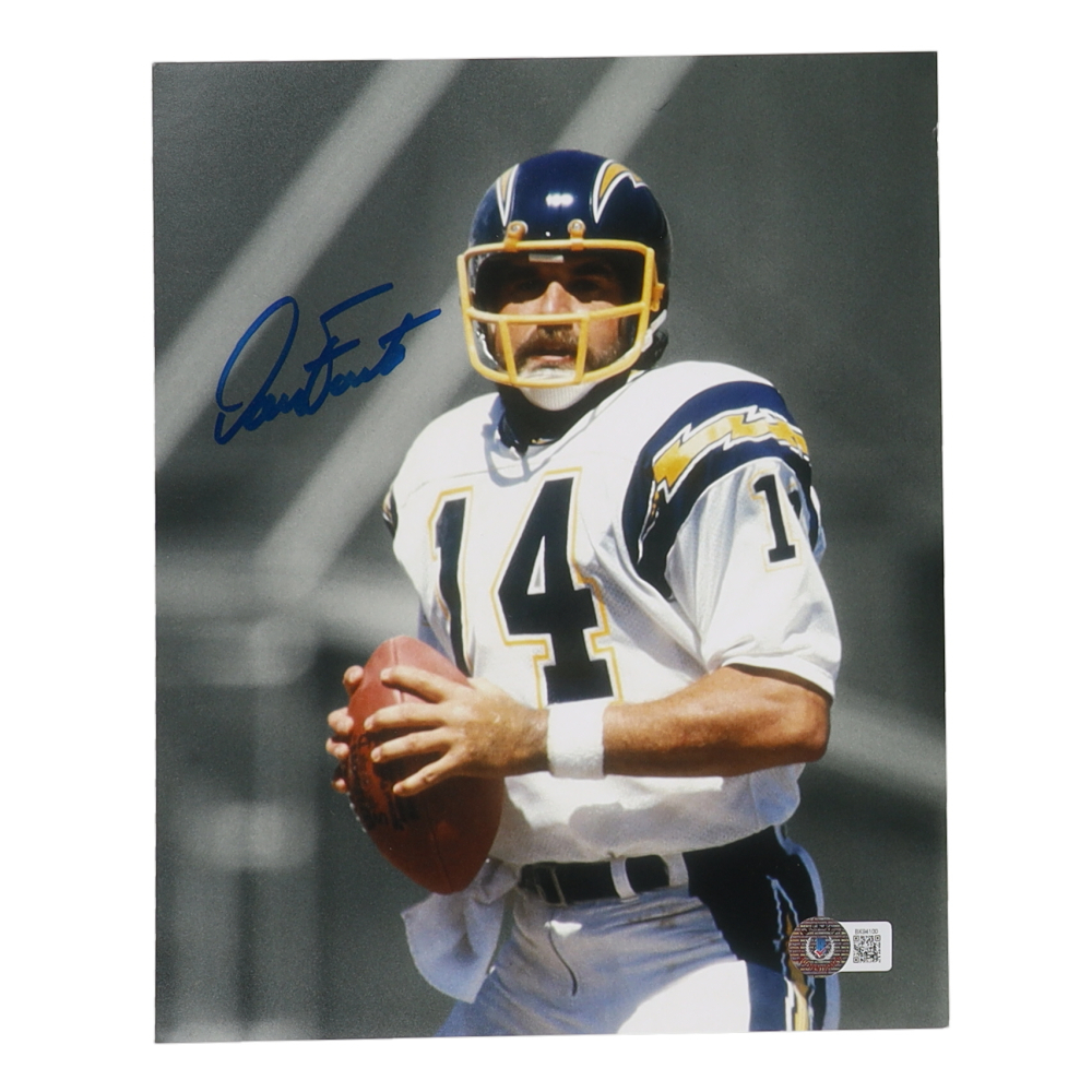 Dan Fouts Signed Chargers 8x10 Photo (Beckett) | Pristine Auction