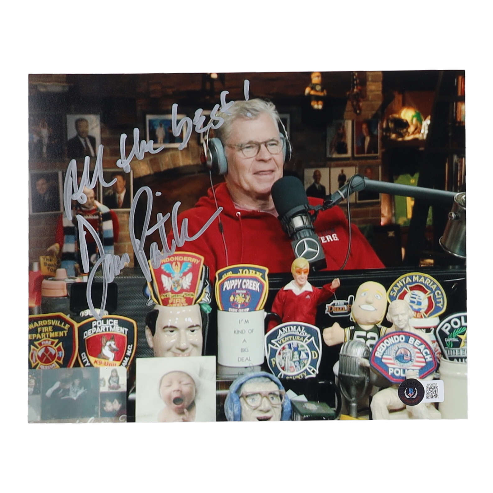 Dan Patrick Signed 8x10 Photo Inscribed "All the best!" (Beckett ...