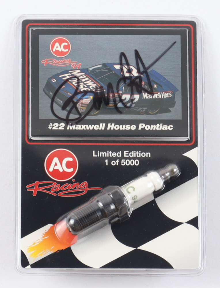 Bobby Labonte Signed LE #22 Maxwell House Pontiac Spark Plug (Beckett ...