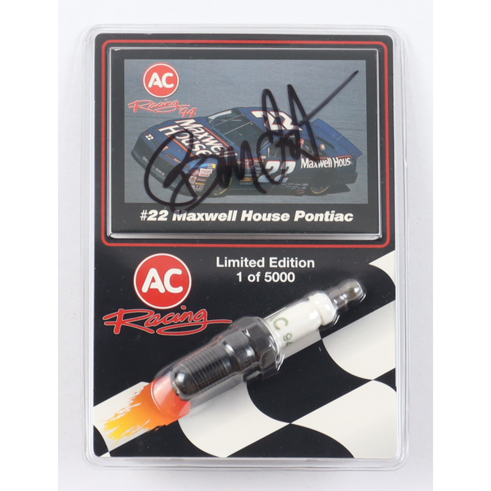 Bobby Labonte Signed LE #22 Maxwell House Pontiac Spark Plug (Beckett ...