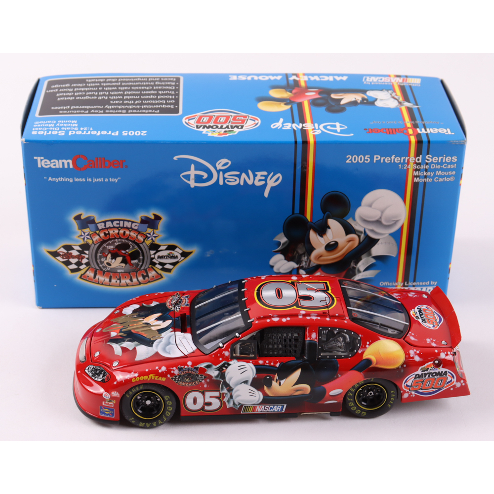 Cale Yarborough Signed 2005 #05 Disney Mickey Mouse Preferred Series ...