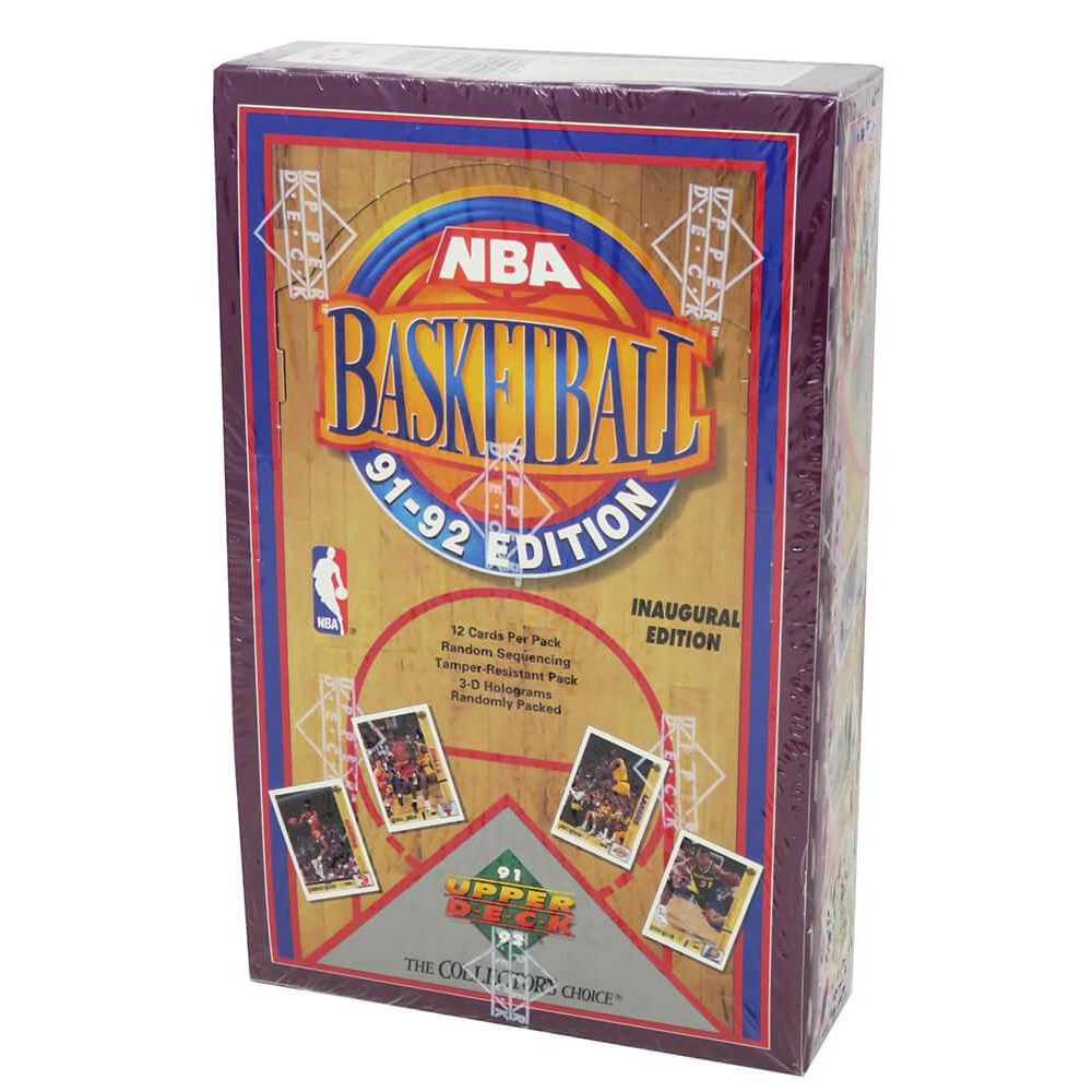 1991-92 Upper Deck Basketball Low Series Hobby Box With (36) Packs ...