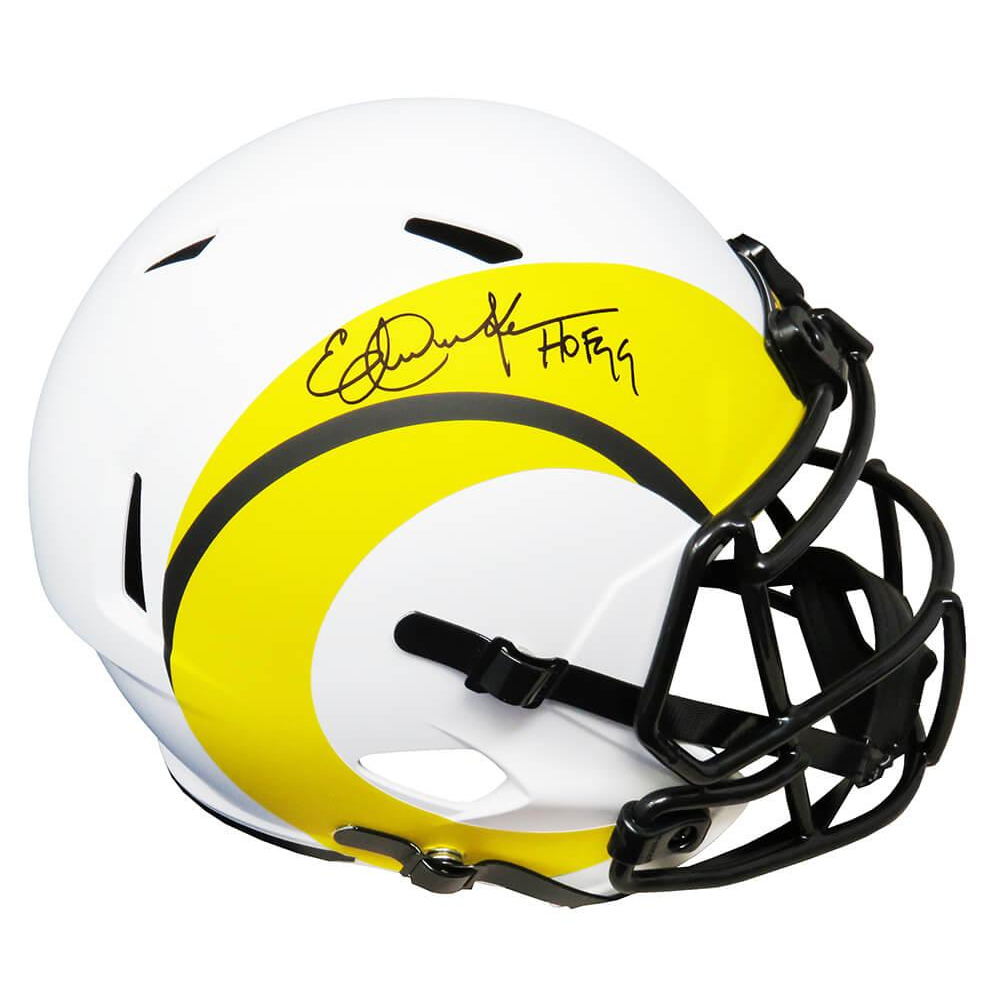 Eric Dickerson Signed Rams Full-Size Lunar Eclipse Alternate Speed ...