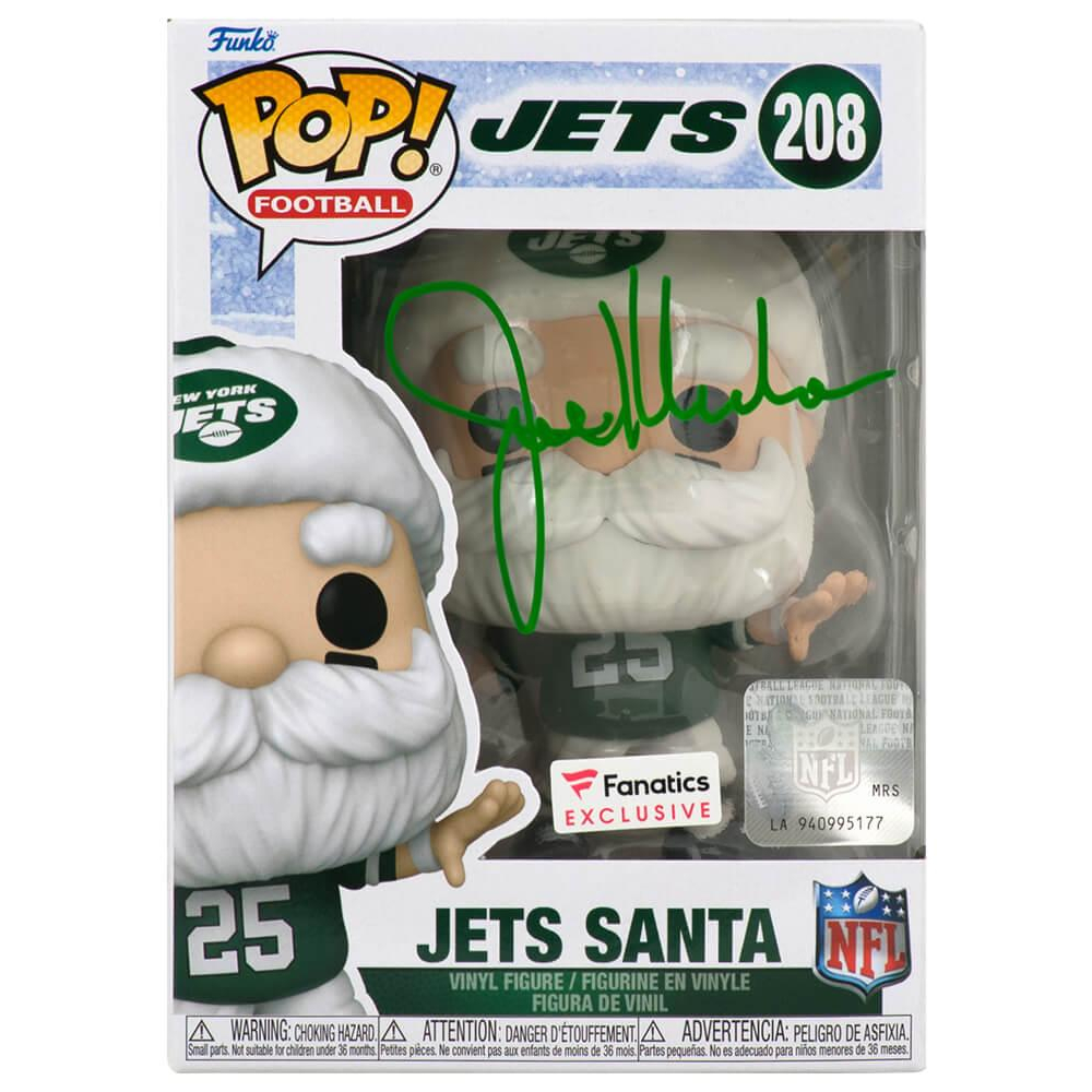 Joe Klecko Signed Jets Santa #208 Funko Pop! Vinyl Figure (Schwartz ...