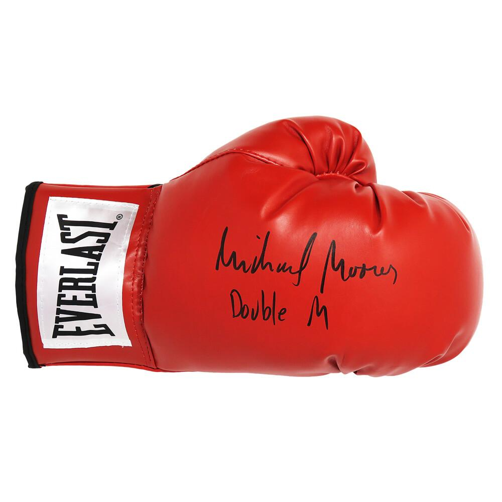 Michael Moorer Signed Everlast Boxing Glove Inscribed "Double M ...