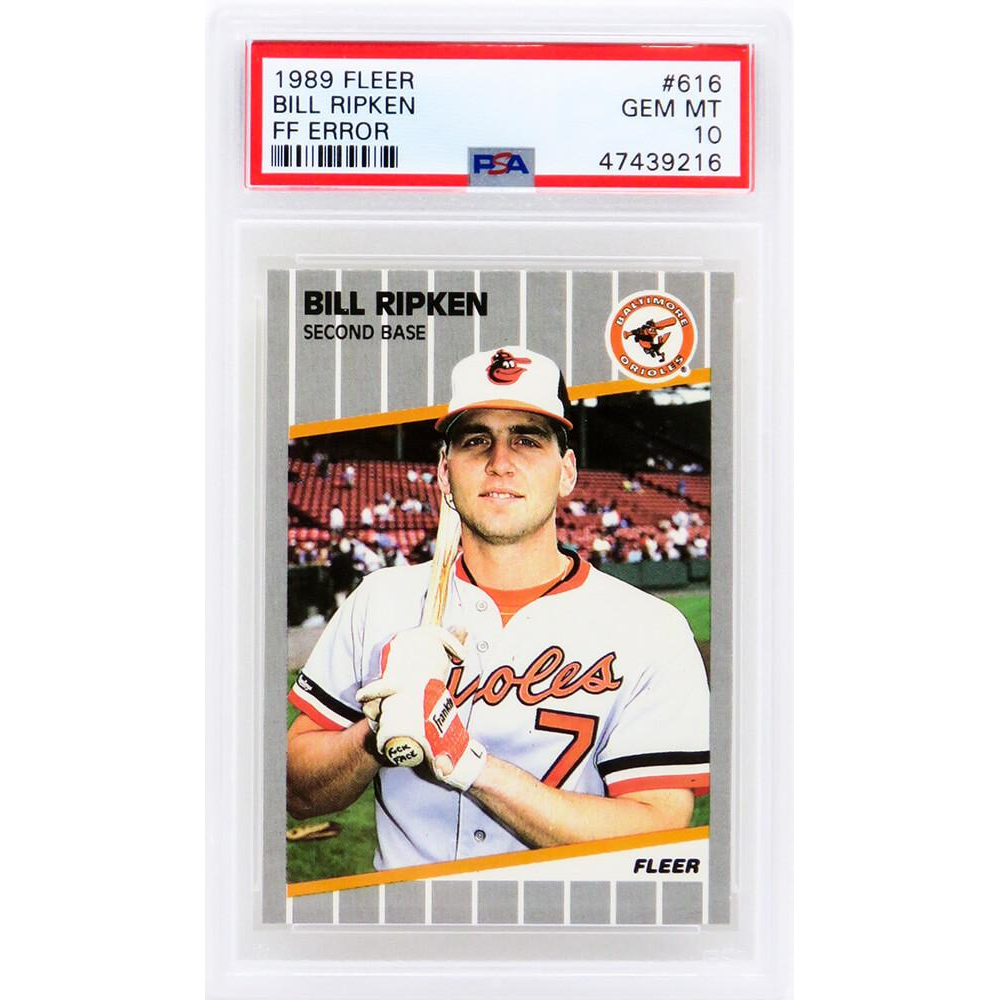 Bill Ripken 1989 Fleer #616A (PSA 10) | Pristine Auction