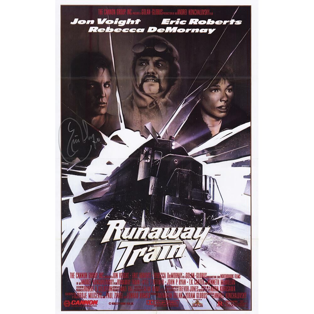 Eric Roberts Signed "Runaway Train" 11x17 Movie Poster (Schwartz ...