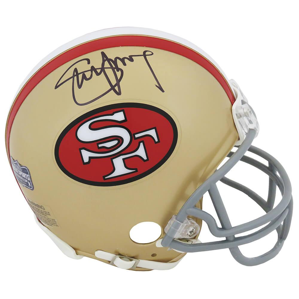 Steve Young Signed 49ers Mini Helmet (Schwartz) | Pristine Auction