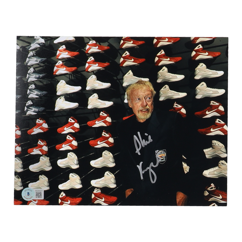 Phil Knight Signed Nike 8x10 Photo (Beckett) | Pristine Auction