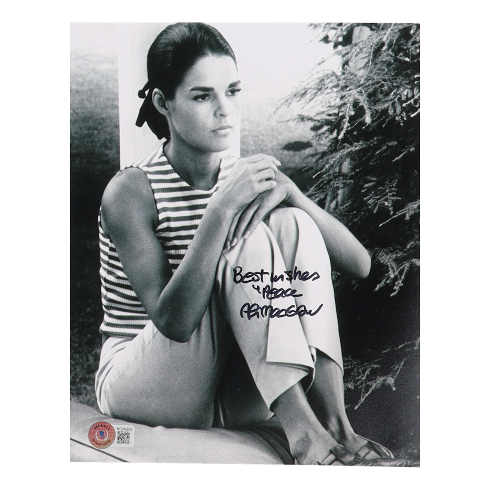 Ali MacGraw Signed "Convoy" 8x10 Photo Inscribed "Best Wishes + Peace" (Beckett) | Pristine Auction