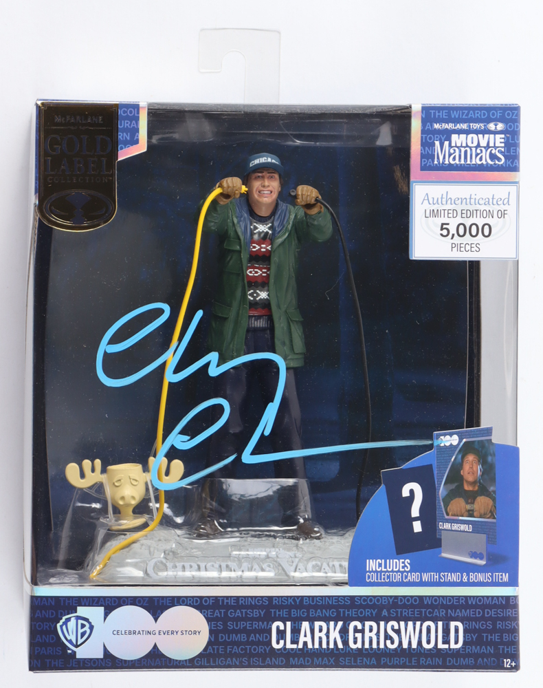 Chevy Chase Signed LE "National Lampoon's Christmas Vacation" Gold ...