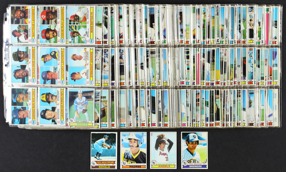1979 Topps Baseball Complete Set of (726) Cards with Paul Molitor #24 ...