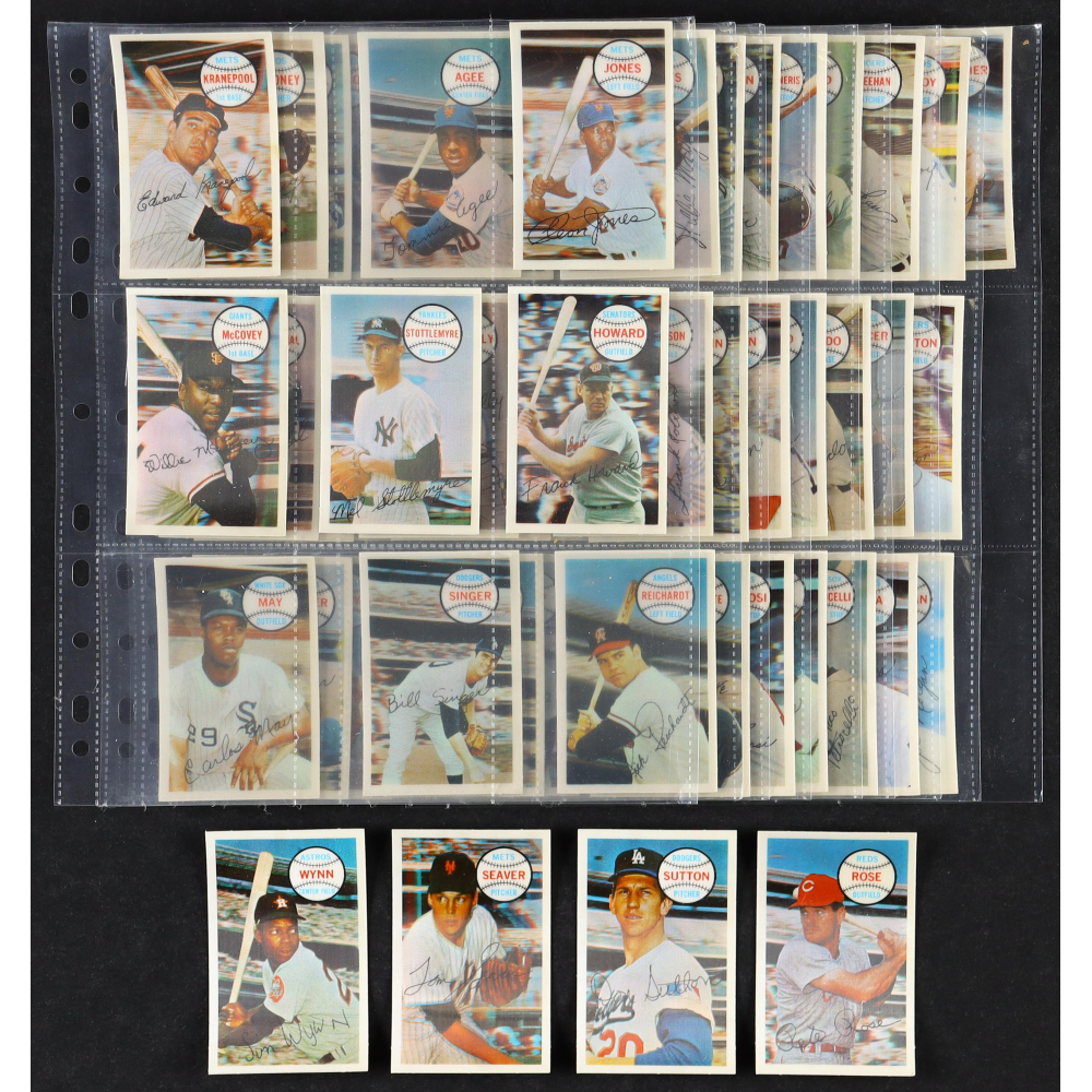 1970 XOGraph 3-D Baseball Complete Set of (75) Baseball Cards with ...