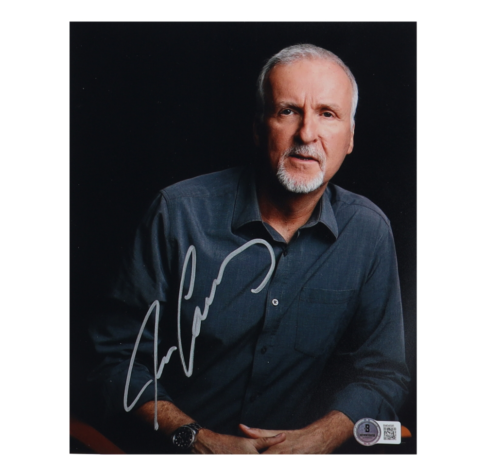 James Cameron Signed 8x10 Photo (Beckett) | Pristine Auction
