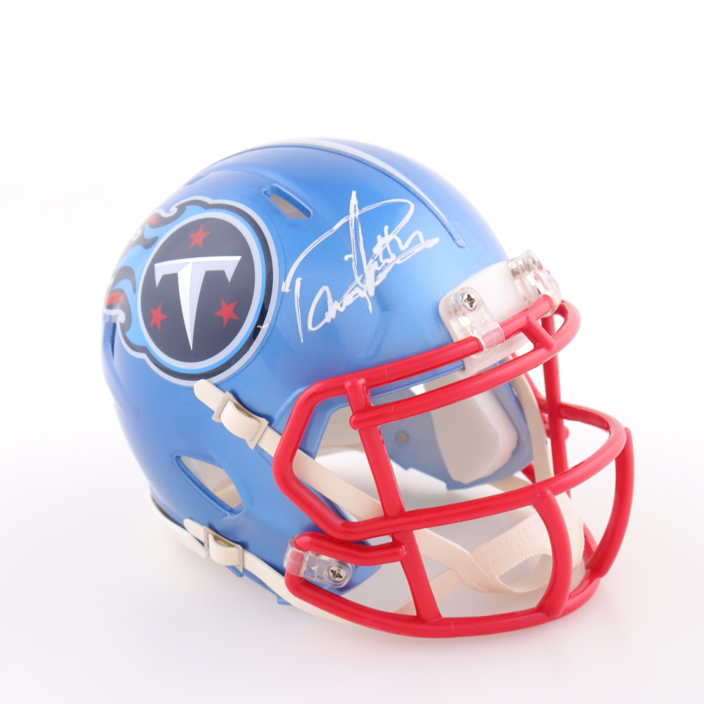 Derrick Henry Signed Titans Flash Alternate Speed Mini Helmet (Beckett ...