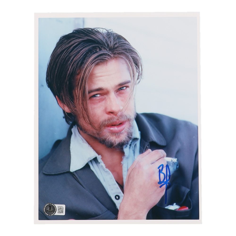 Brad Pitt Signed 8x10 Photo (Beckett) | Pristine Auction