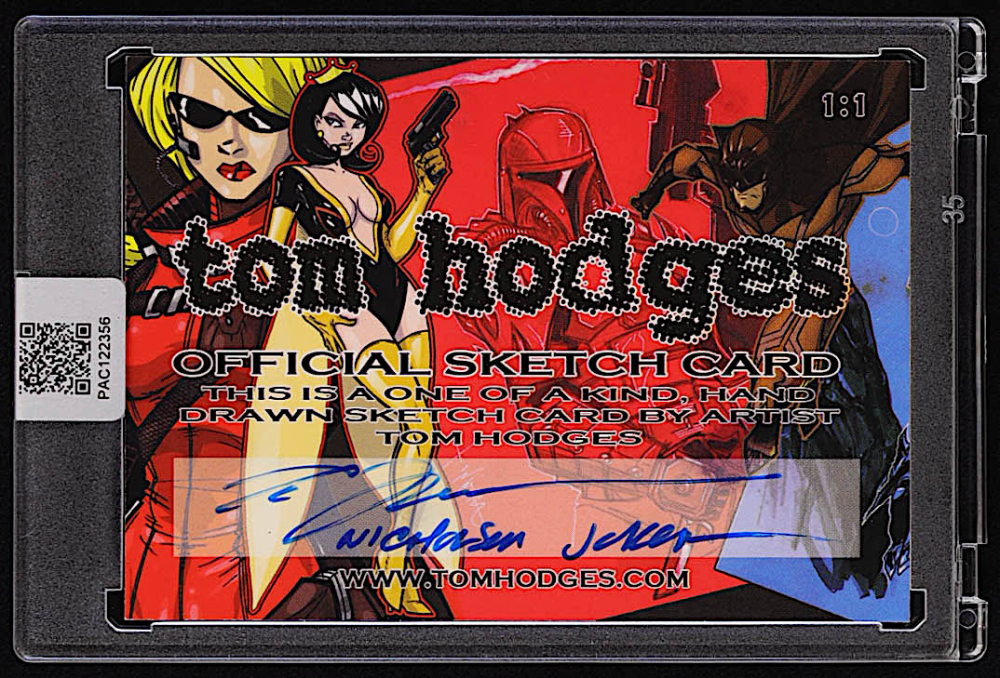 Joker | Jack Nicholson | Batman | DC Comics | Original Art Sketch Card ...